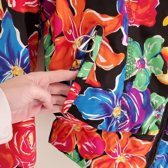 Obermeyer | Jackets & Coats | Obermyer Tropical Floral Print Thermal ...